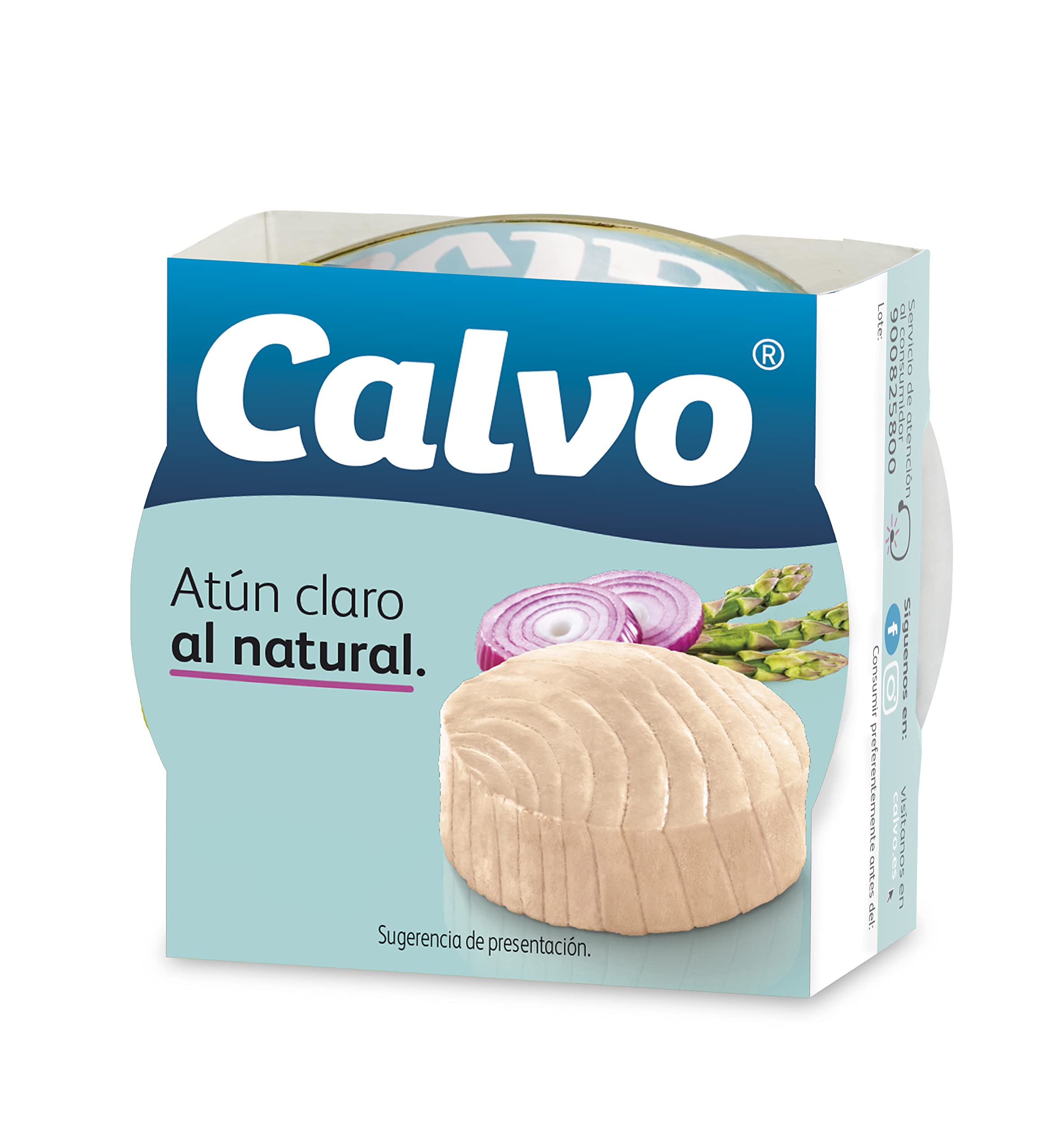 ATUN AL NATURAL CALVO 80 GR. - Cofas