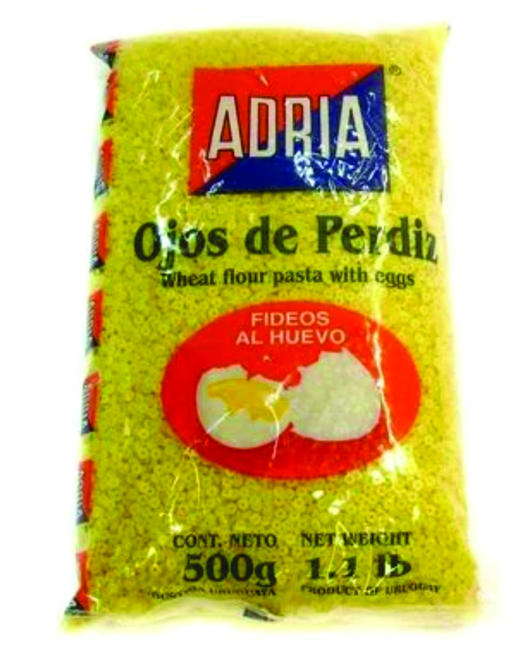 FIDEOS AL HUEVO ADRIA OJO PERDIZ 500 GR - Cofas