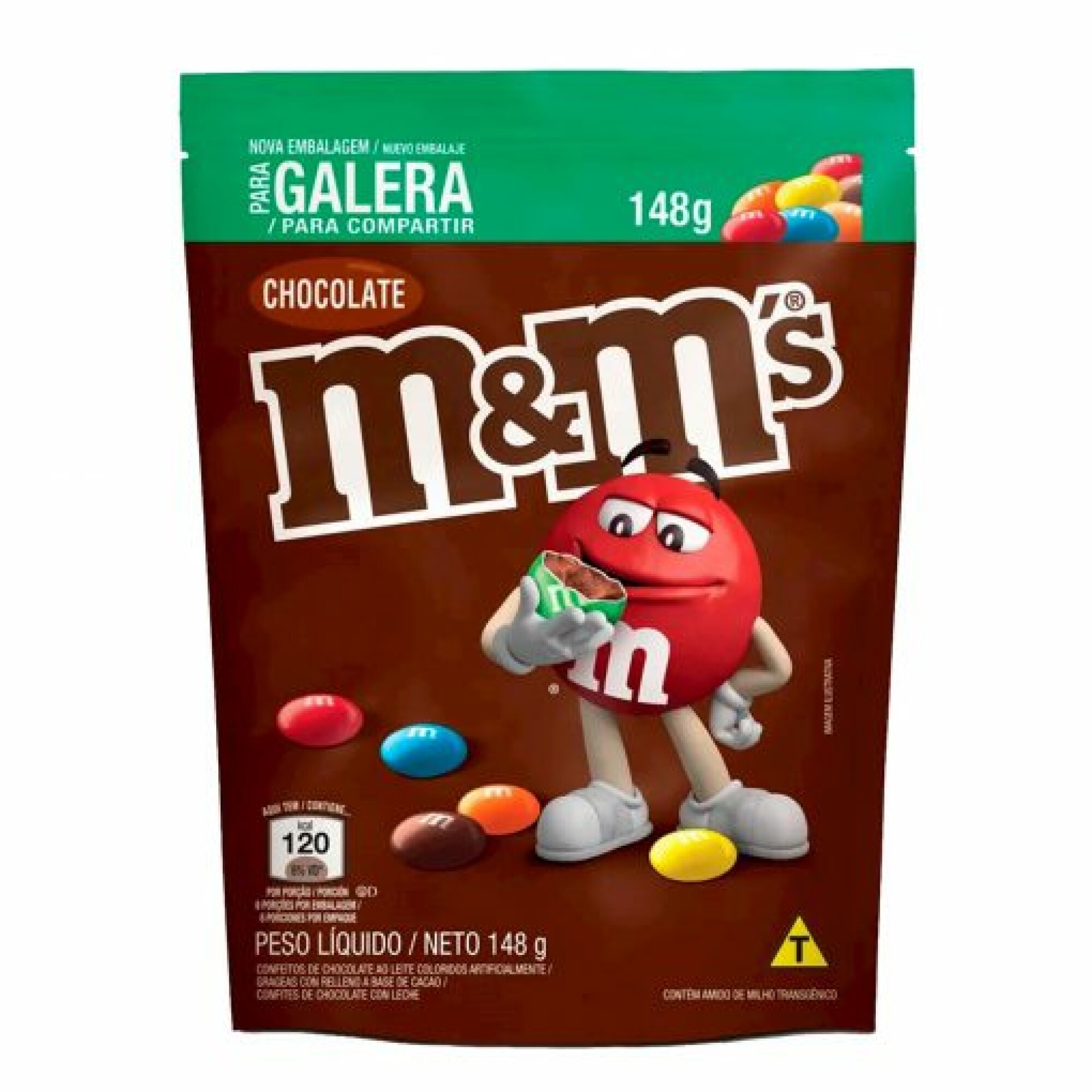 GOLOSINA M&M PLAIN 148 GR. - Cofas