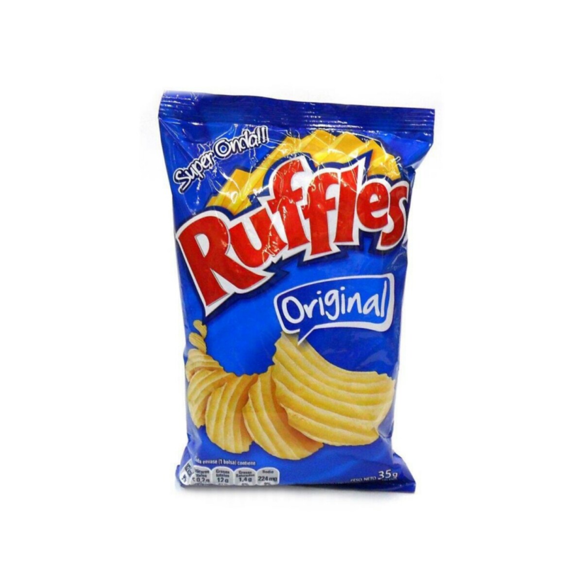 PAPAS FRITAS RUFFLES 35GR. REGULARES - Cofas