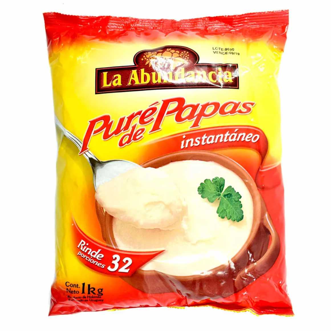 PURE DE PAPAS LA ABUNDANCIA PAQ. 1KG. - Cofas