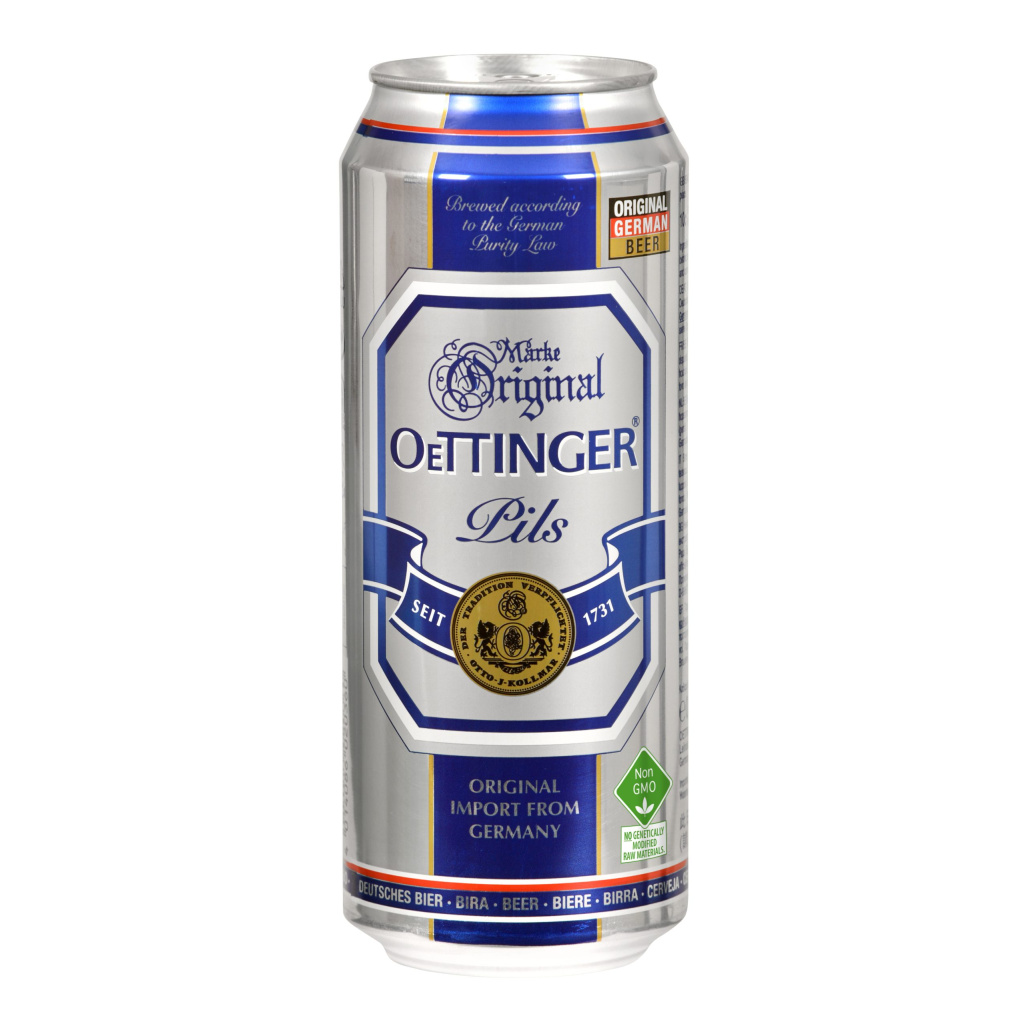 CERVEZA LATA OETTINGER ORIGINAL 500ML. - Cofas