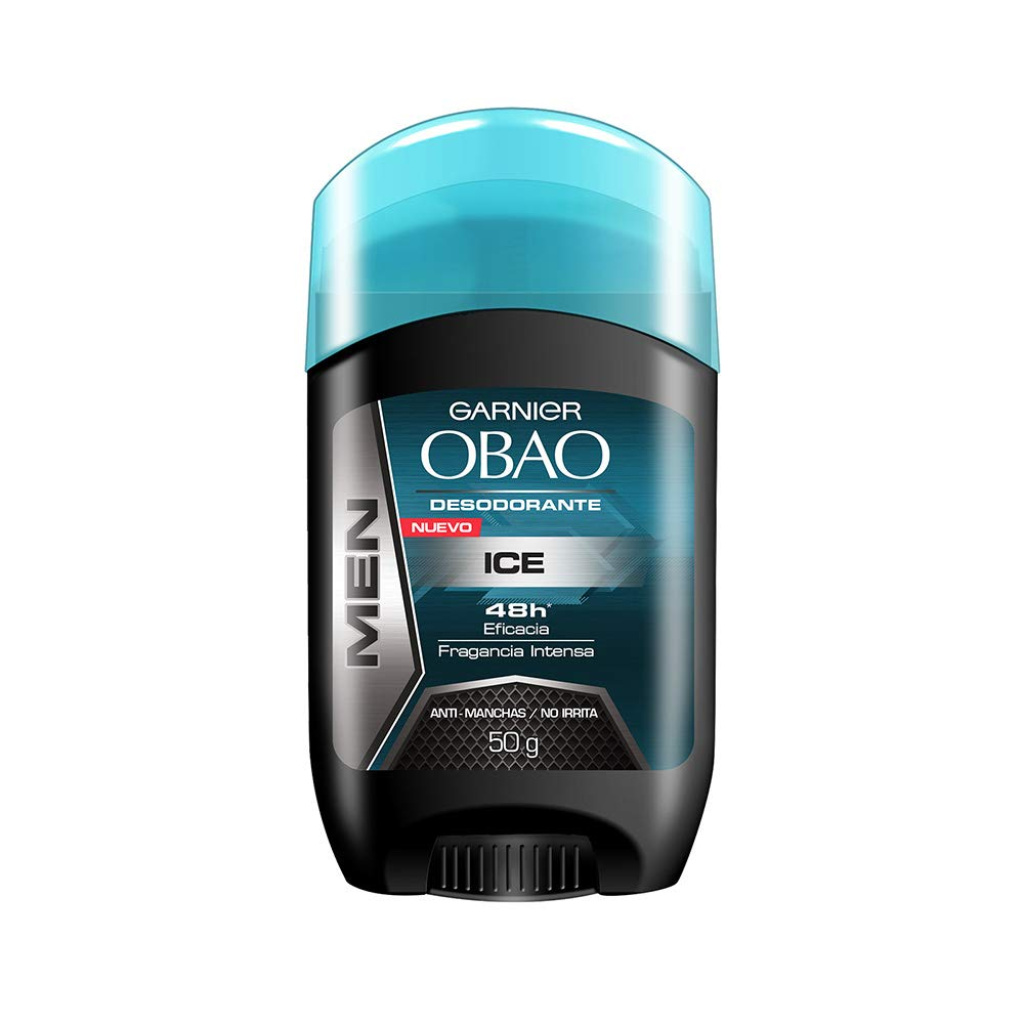 DESODORANTE OBAO MEN STICK ICE 50ML - Cofas
