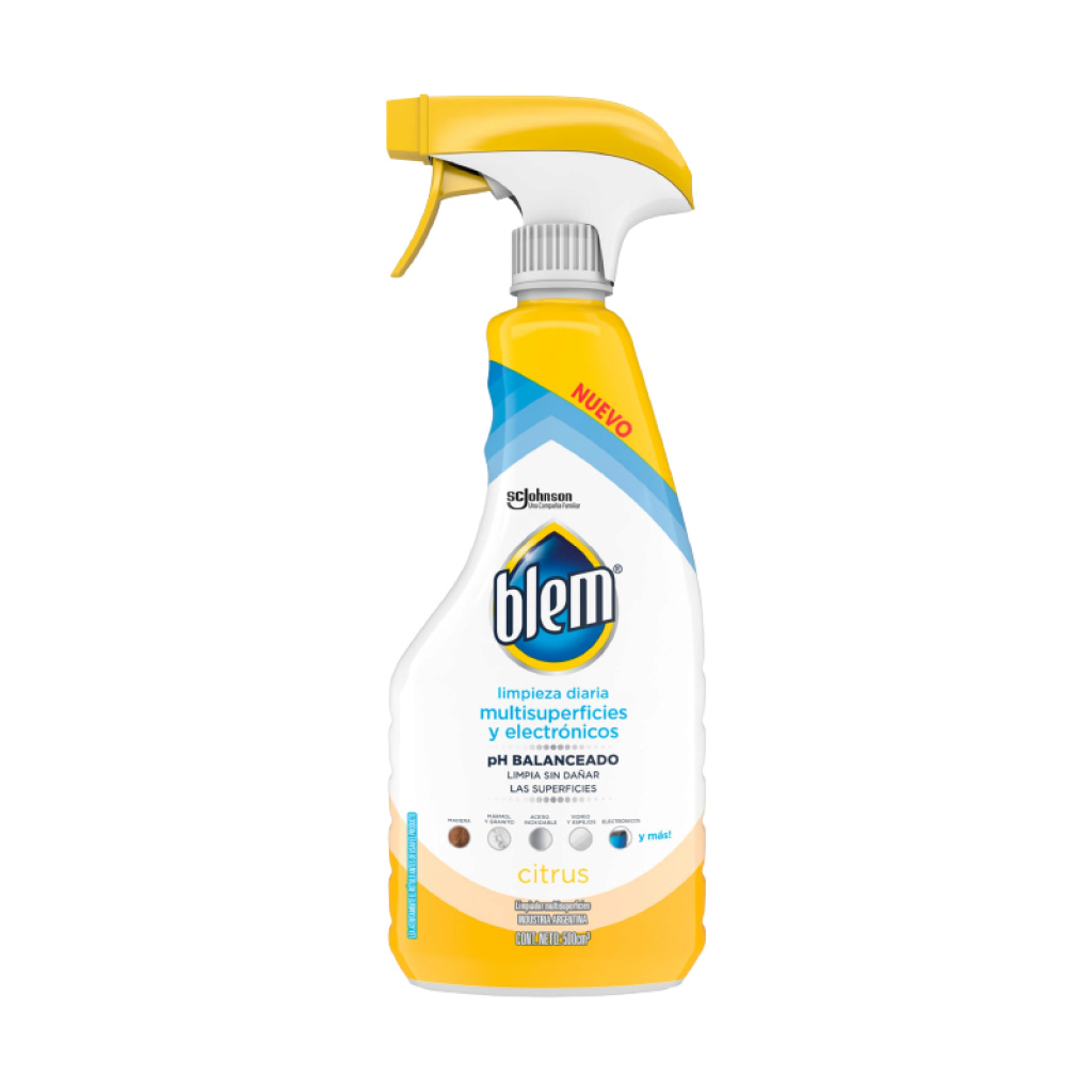 LIMPIADOR BLEM MULTISUPERFICIES CITRUS GATILLO - Cofas