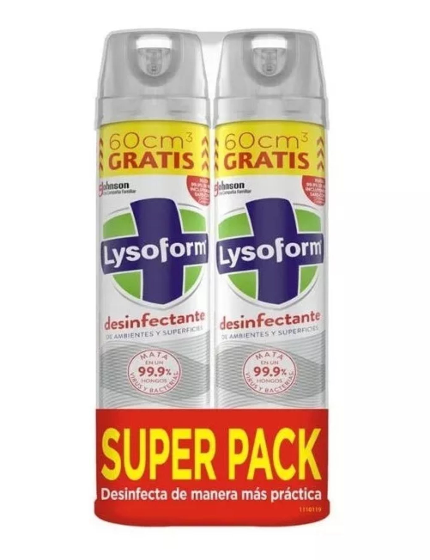 PACK DESINFECTANTE LYSOFORM AEROSOL ORIGINAL - Cofas
