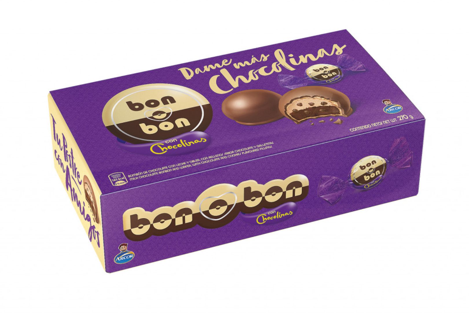 BOMBONERA BON O BON CHOCOLIN 270 GR - Cofas