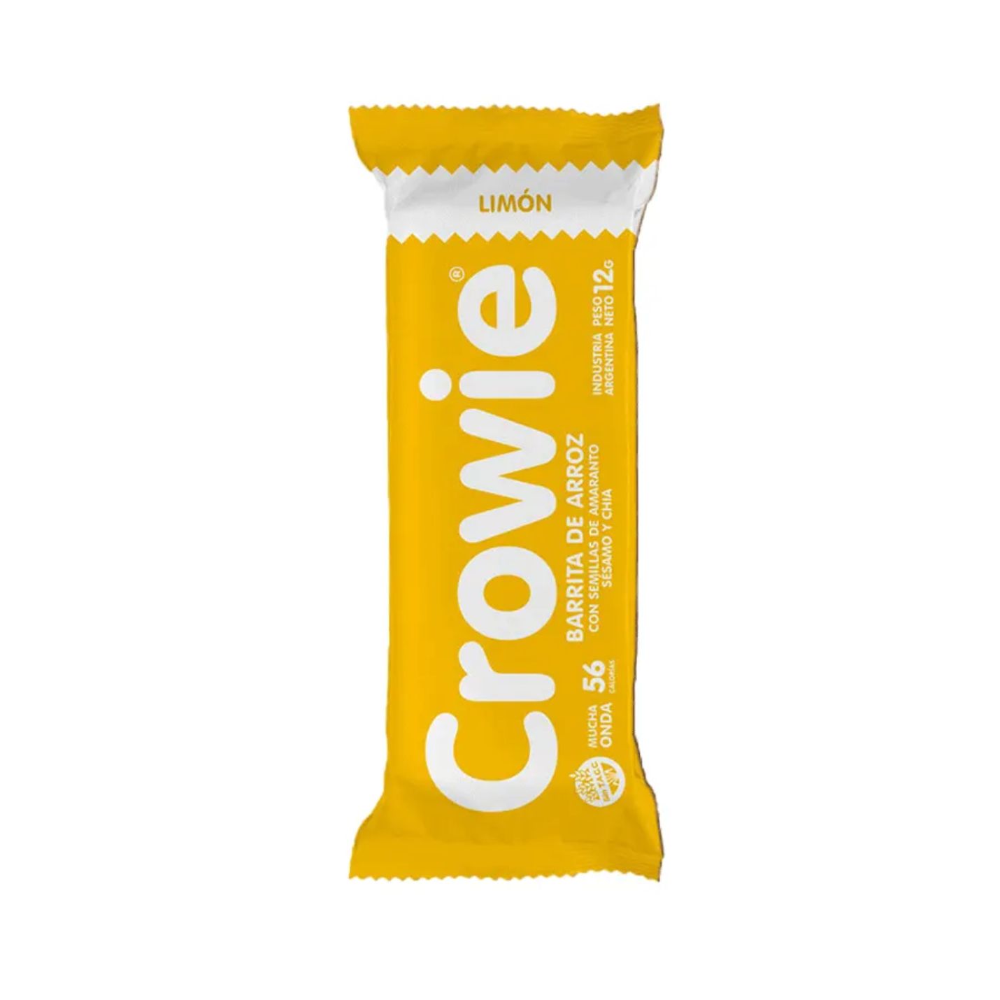 BARRITA ARROZ CROWIE LIMON 12 GR - Cofas